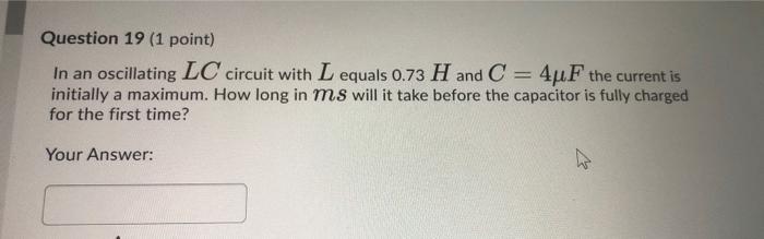 Solved Question 20 (1 point) n Fig. a. a circular loop of | Chegg.com