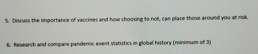 Solved pandemic: how to prevent an outbreak. A Netflix | Chegg.com