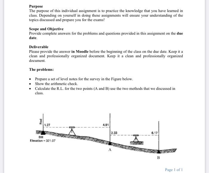 Solved Purpose The purpose of this individual assignment is | Chegg.com