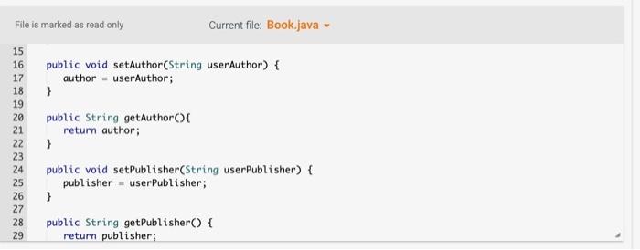 Solved Given main0 and a base Book class, define a derived | Chegg.com