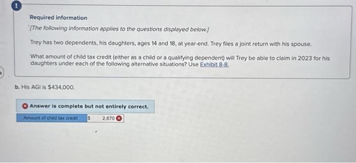 Solved Required information [The following information | Chegg.com