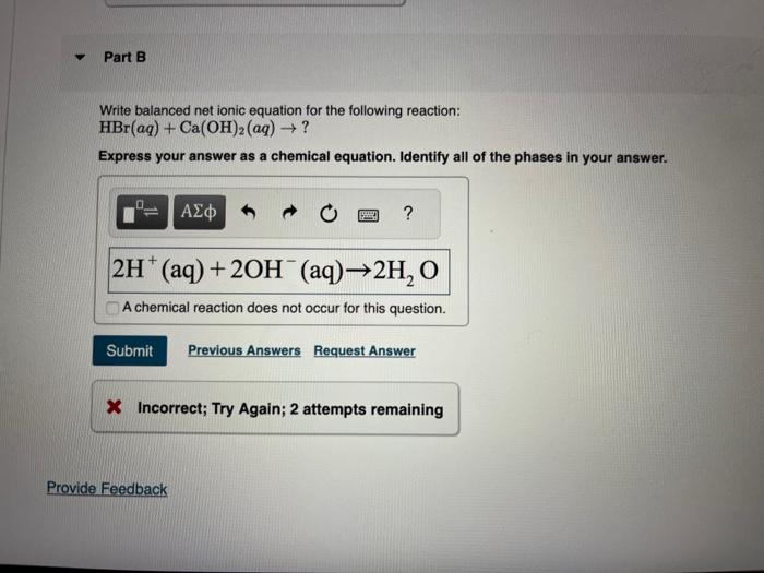 Solved Write balanced net ionic equation for the following | Chegg.com