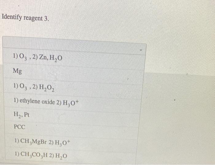 Solved Consider the synthetic sequence shown. Identify the | Chegg.com