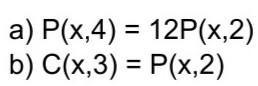 Solved 3a.)Find value x 3b.)What is the number of ways | Chegg.com