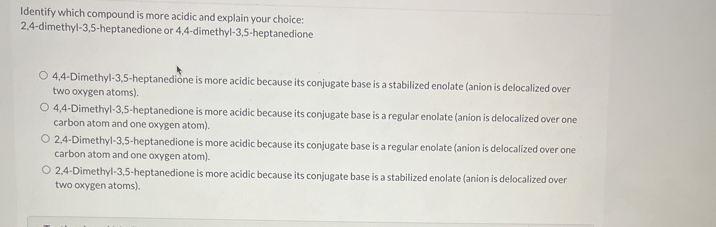 High Quality SOLUTION Identify which compound is more acidic and ...