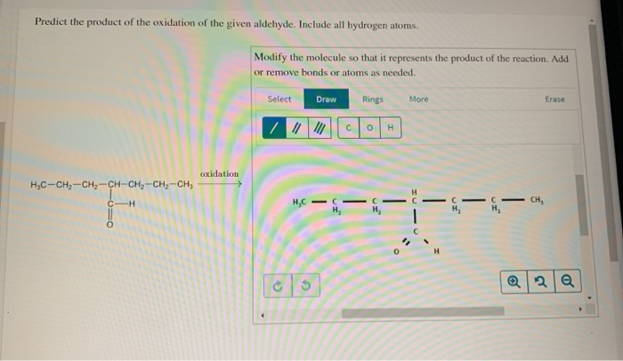 Solved Predict the product of the oxidation of the given | Chegg.com