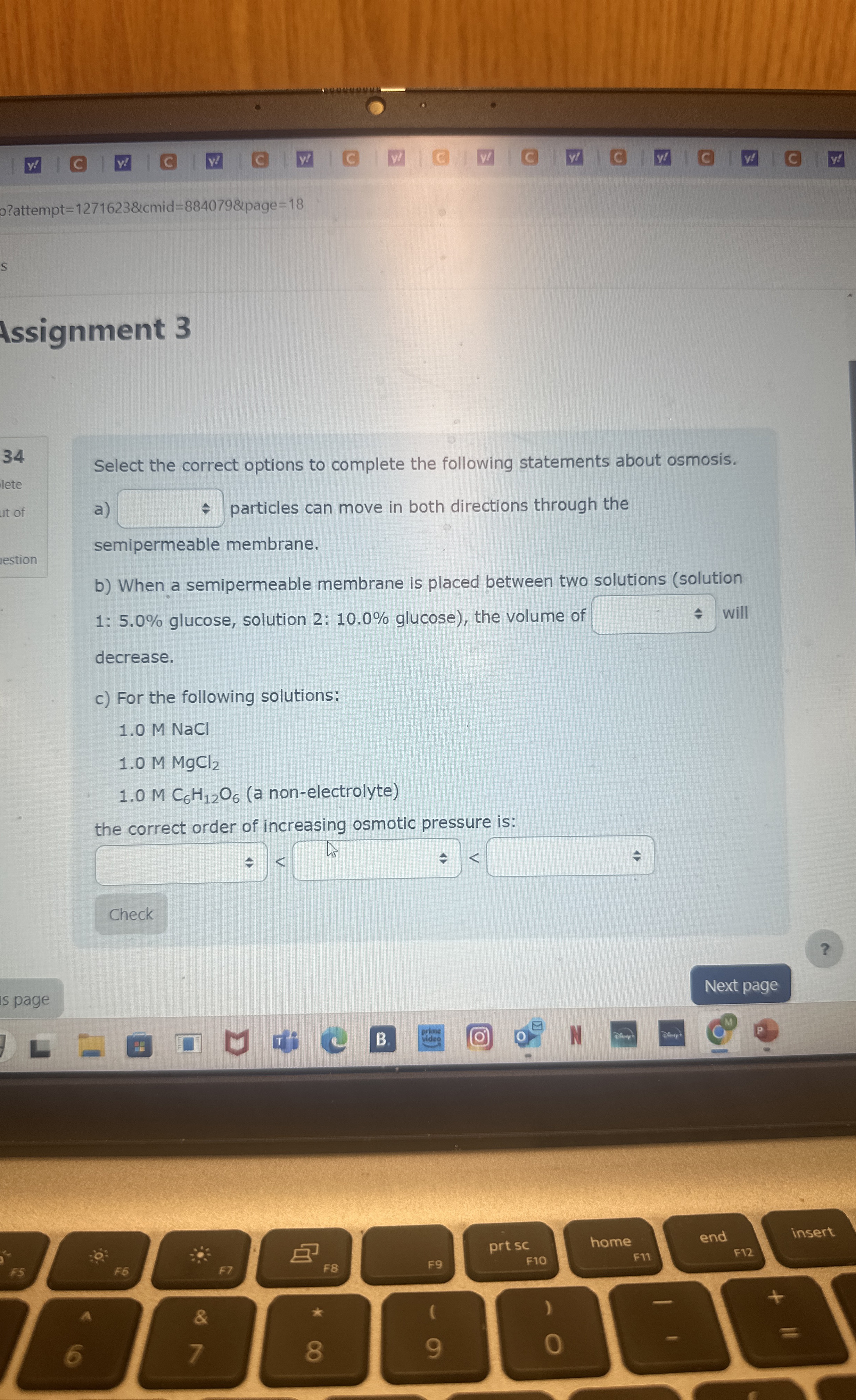 Solved eSelect the correct options to complete the following | Chegg.com