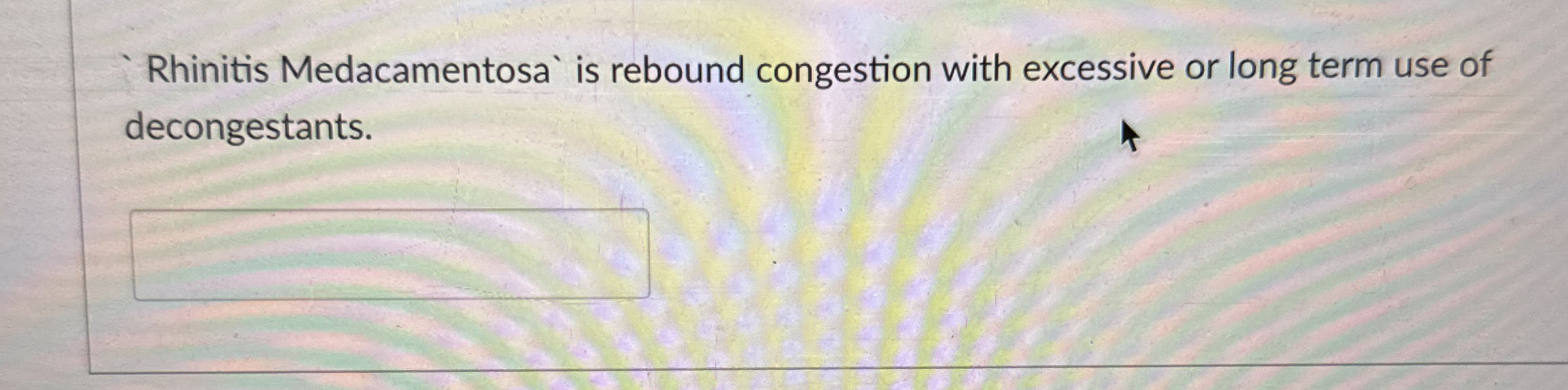 High Quality SOLUTION Rhinitis Medacamentosa` ﻿is rebound congestion ...