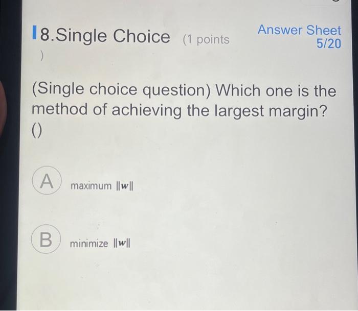Solved (Single choice question) Which one is the method of | Chegg.com