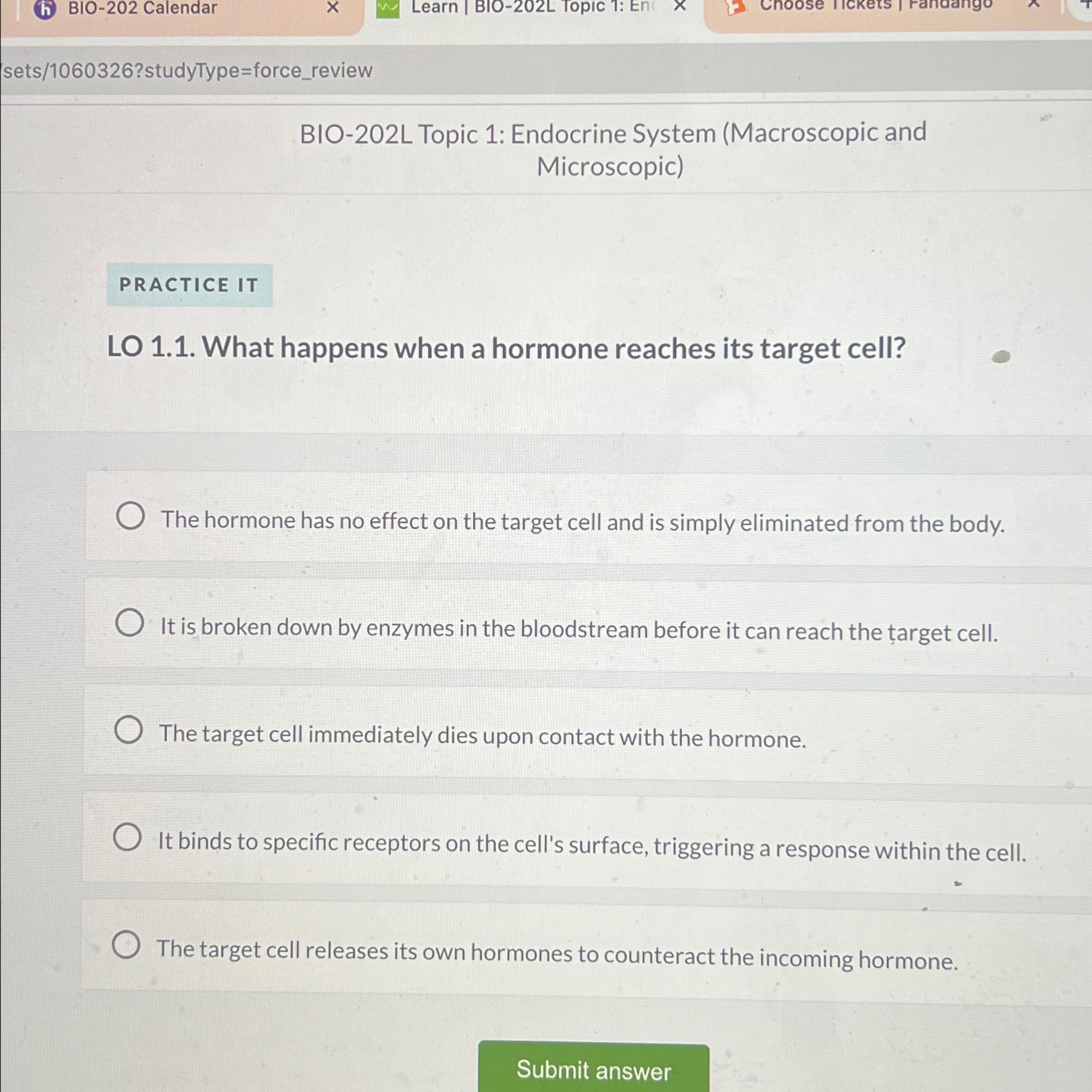 Solved BIO-202 | Chegg.com