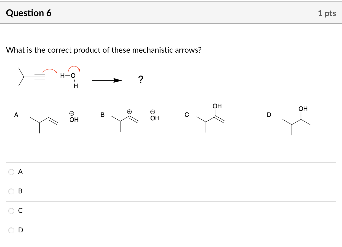 Solved What is the correct product of these mechanistic | Chegg.com
