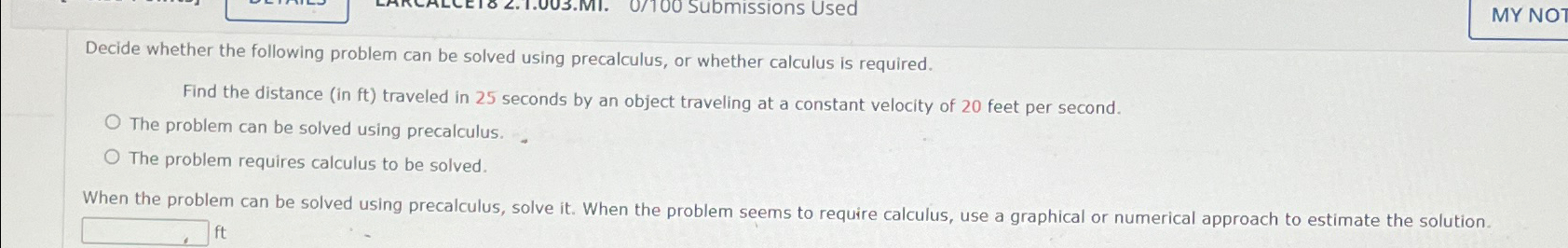 Solved Decide whether the following problem can be solved | Chegg.com