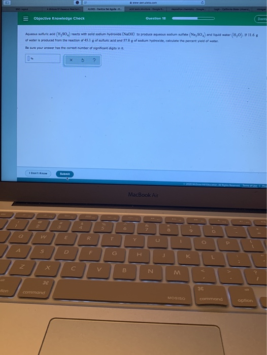 Solved = Objective Knowledge Check Question 18 A r ad (H,80) | Chegg.com