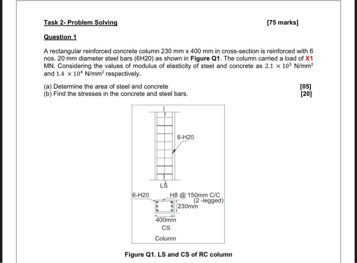 Solved Task 2- Problem Solving [75 marks) Question 1 A | Chegg.com