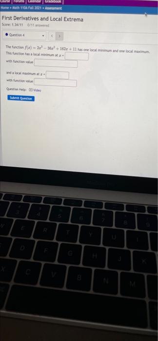Solved use Forums Calendar Gradebook me > Math 110A Fall | Chegg.com