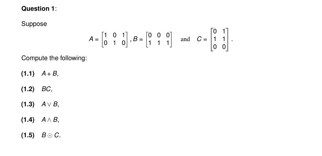 Solved Discrete Math - Please give full calculations & leave | Chegg.com