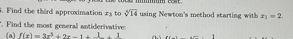 Solved Find the third approximation x3 ﻿to 144 ﻿using | Chegg.com