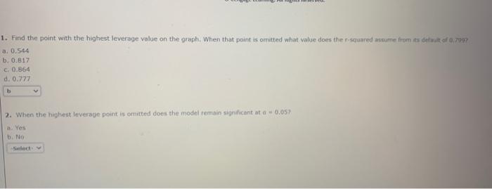 Conceptual Overview: Explore how certain data points | Chegg.com