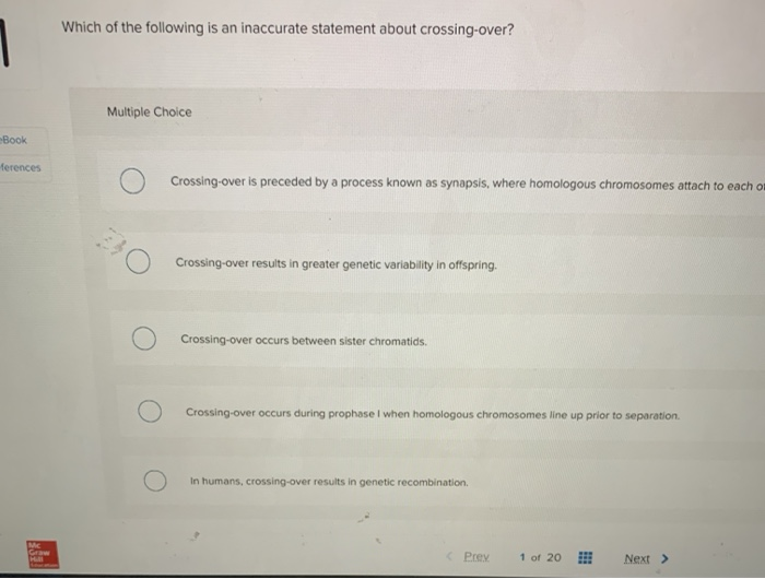 Solved Which of the following is an inaccurate statement | Chegg.com