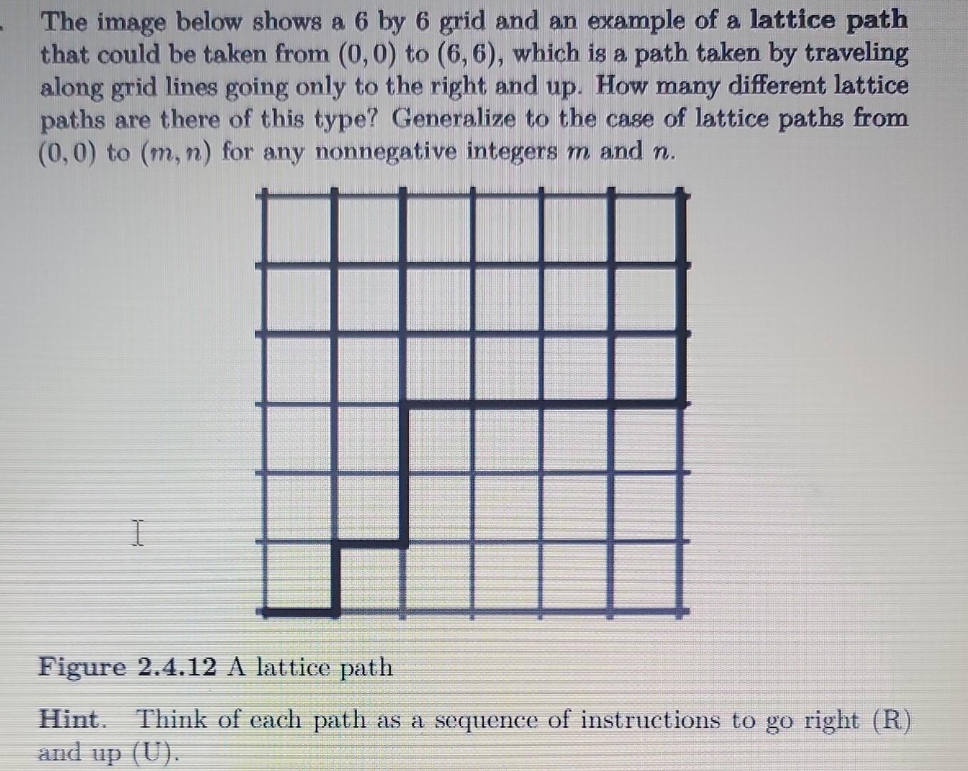 Solved ∑j=0n2j for n=1,2,3,4The image below shows a 6 by 6 | Chegg.com