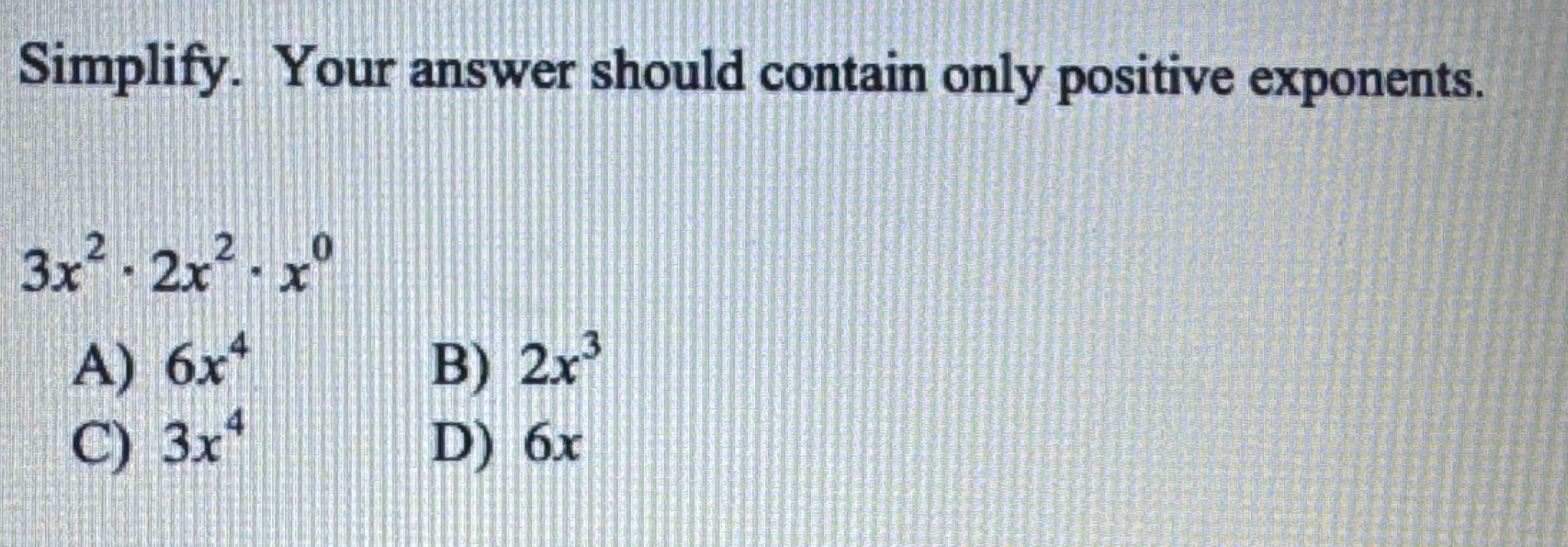 Solved Simplify. Your answer should contain only positive | Chegg.com