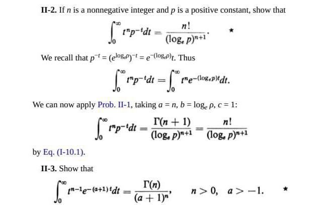 Solved II-2. If n is a nonnegative integer and p is a | Chegg.com