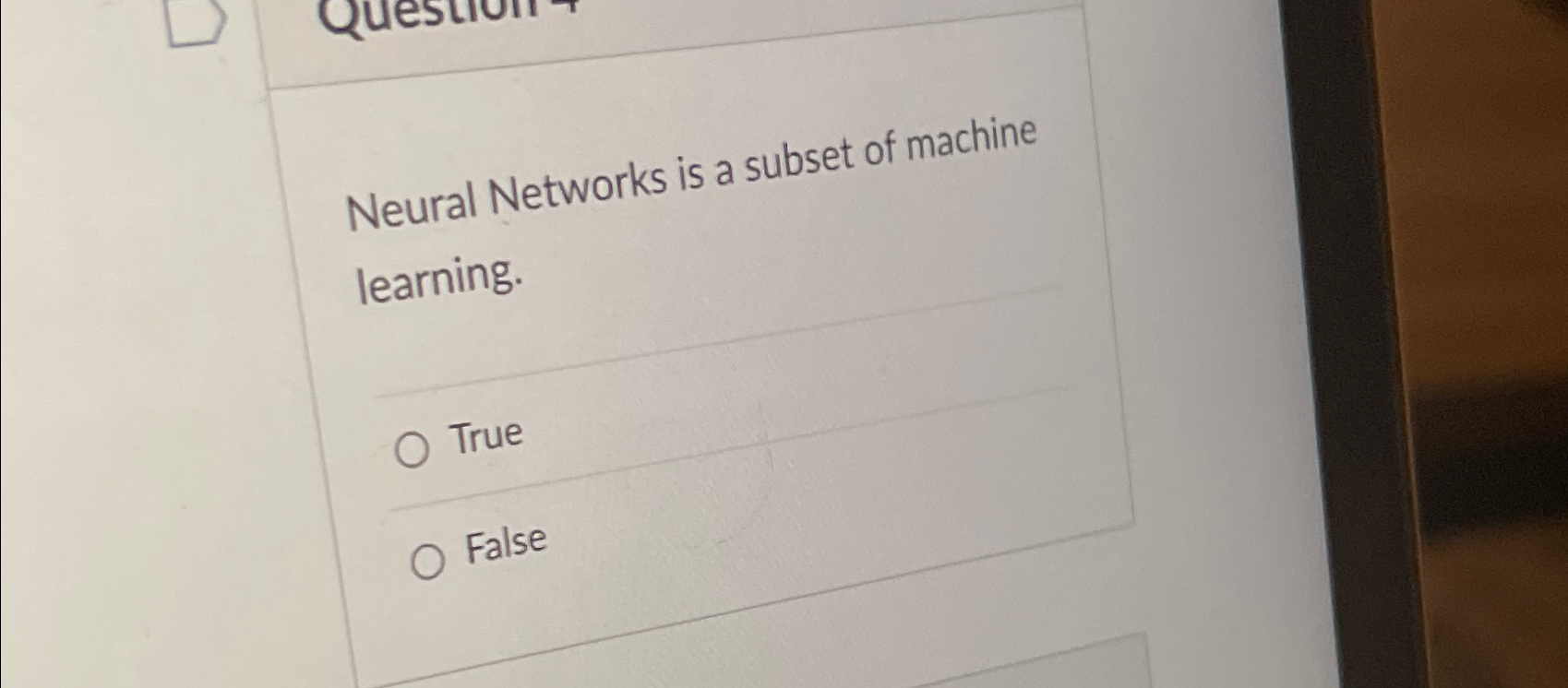 Solved Neural Networks is a subset of machine | Chegg.com