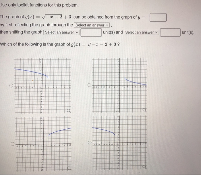 Solved Jse only toolkit functions for this problem. The | Chegg.com