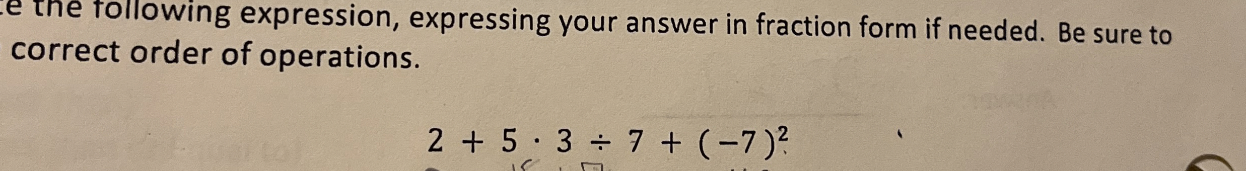 Solved the tollowing expression, expressing your answer in | Chegg.com