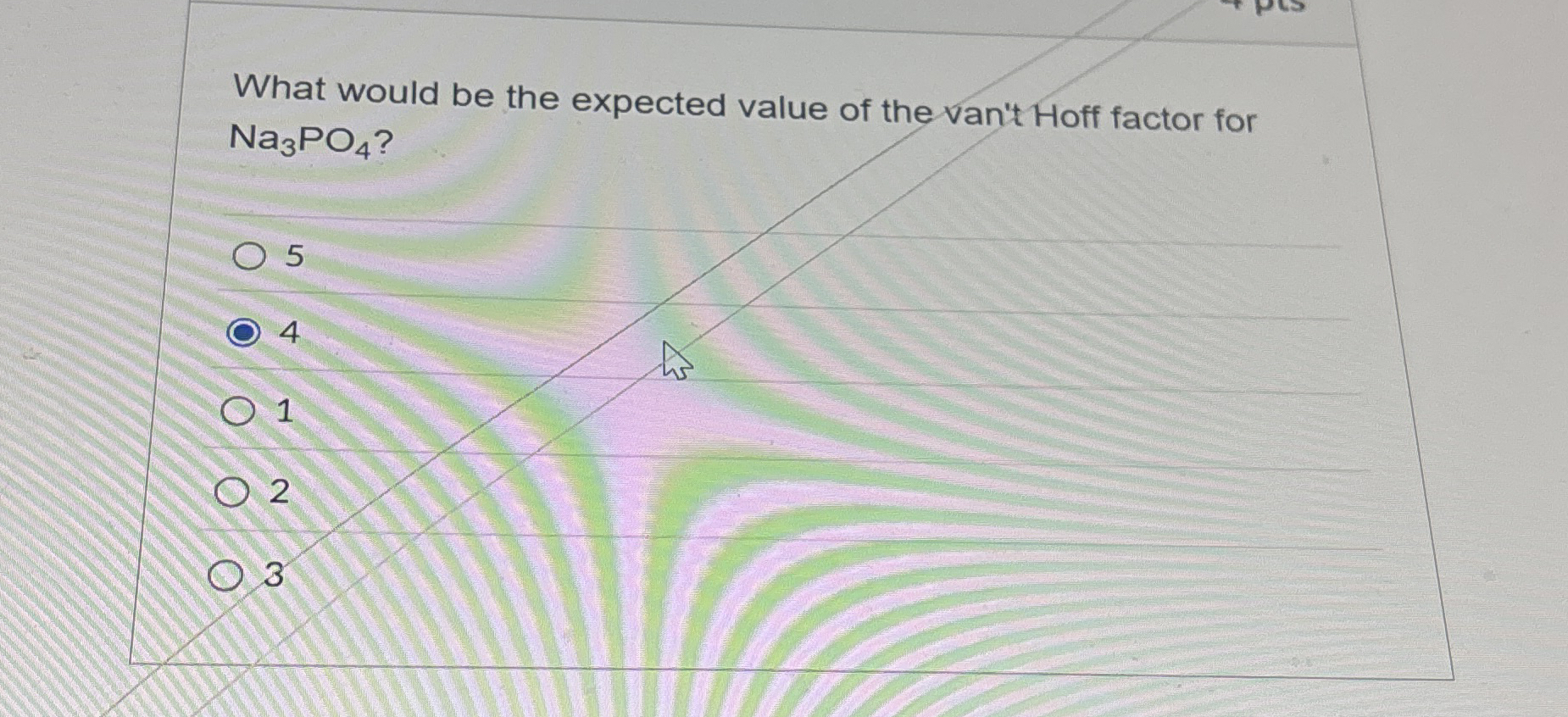 Solved What would be the expected value of the van't Hoff | Chegg.com