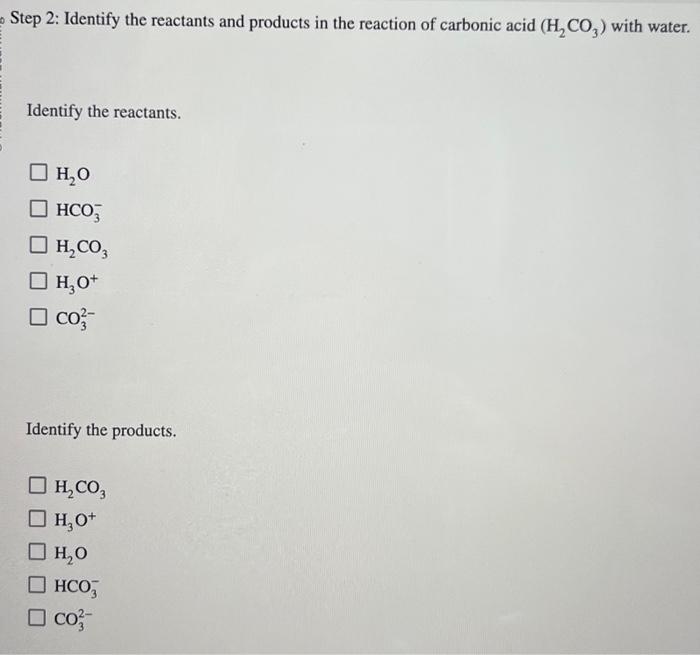 Solved Step 1: Write the formula for the conjugate base of | Chegg.com