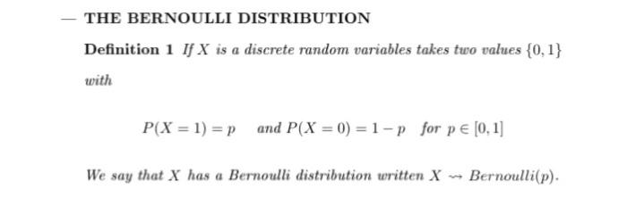 Solved What is tikelihood function for BERNOULLI | Chegg.com