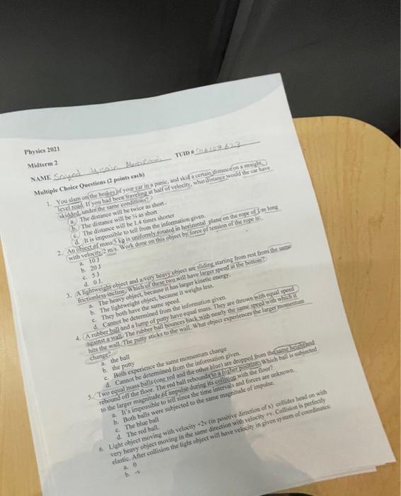 2021 srm2 dat 1029623 MI. Sayed Wiple Choice | Chegg.com