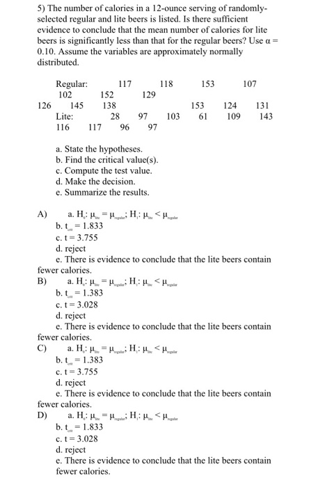 Solved 1) A researcher believes that the mean starting | Chegg.com