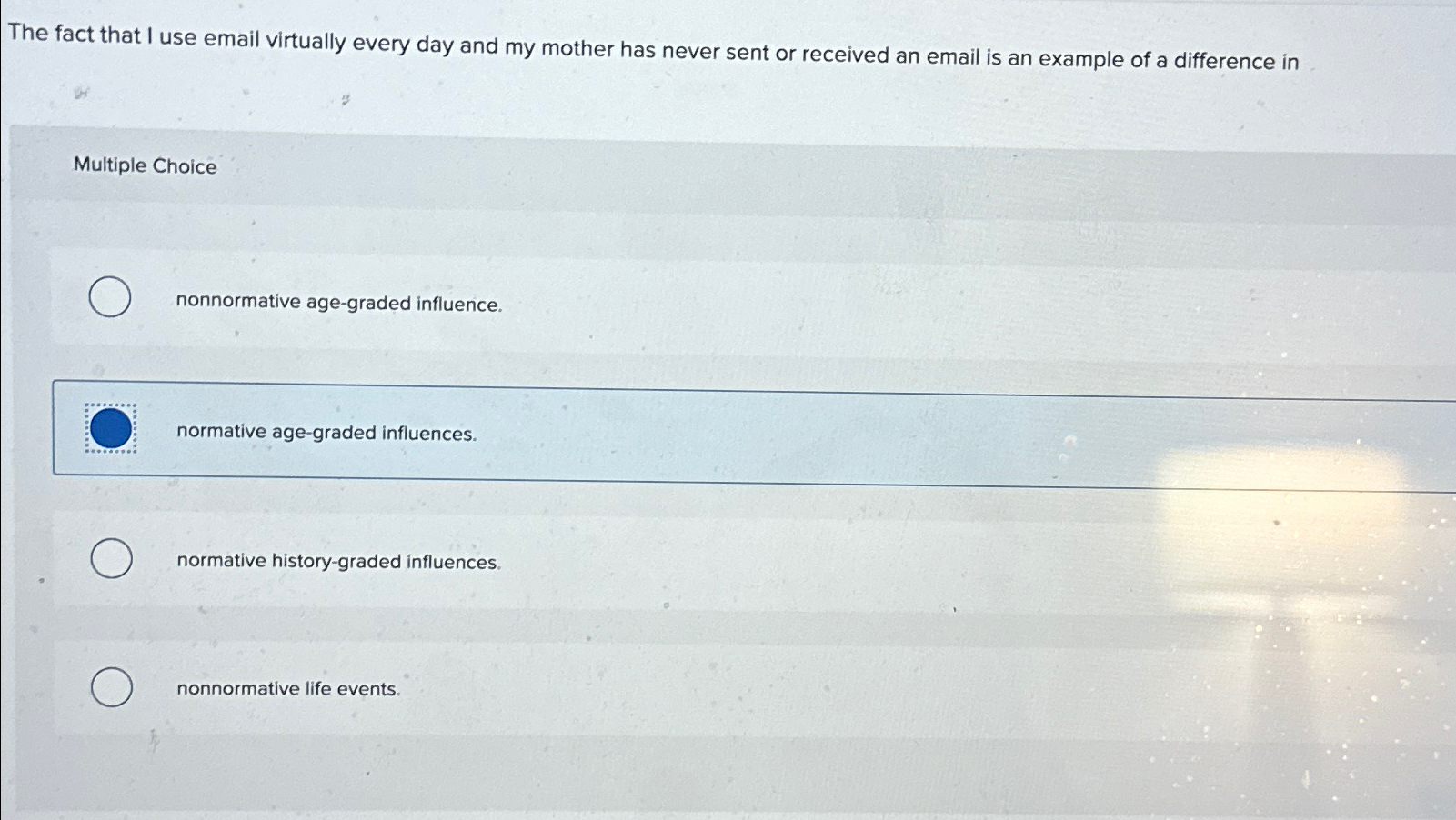 Solved The fact that I use email virtually every day and my | Chegg.com