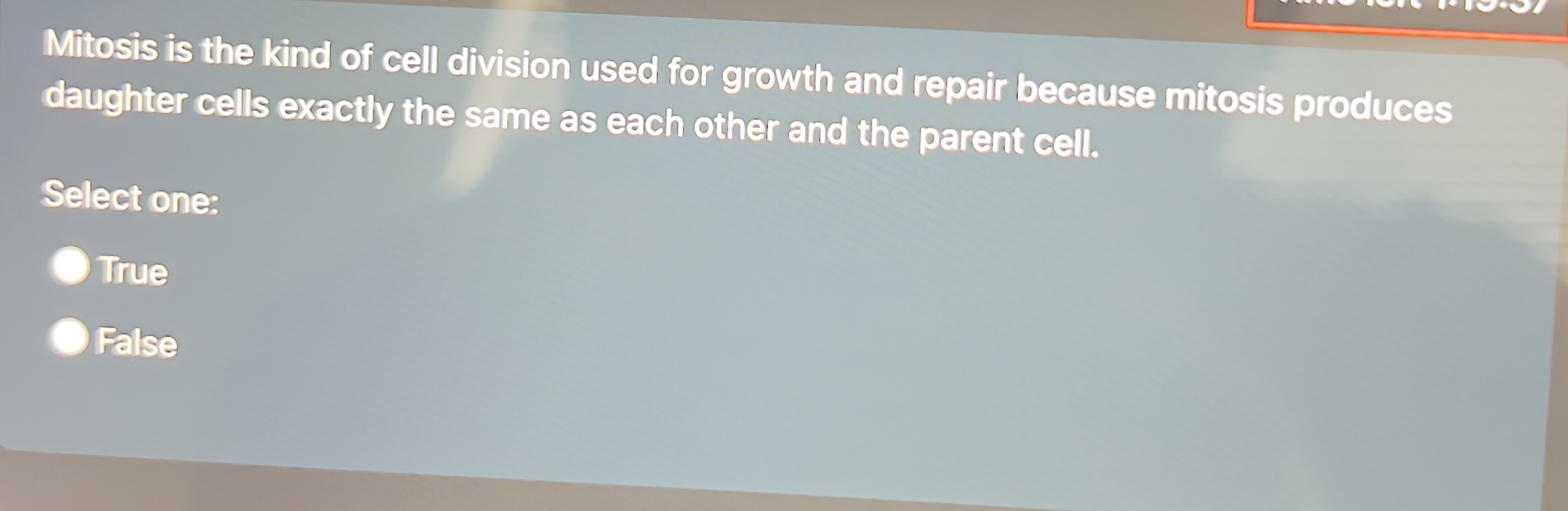 Solved Mitosis is the kind of cell division used for growth | Chegg.com