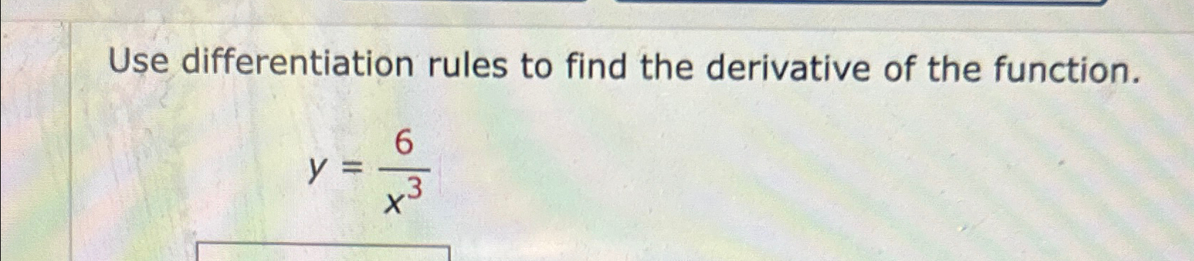 Solved Use differentiation rules to find the derivative of | Chegg.com