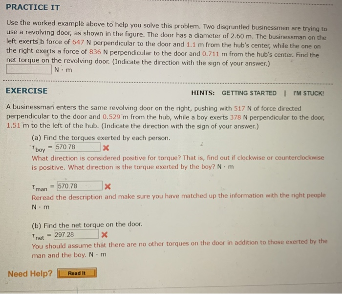 Solved PRACTICE IT Use the worked example above to help you | Chegg.com