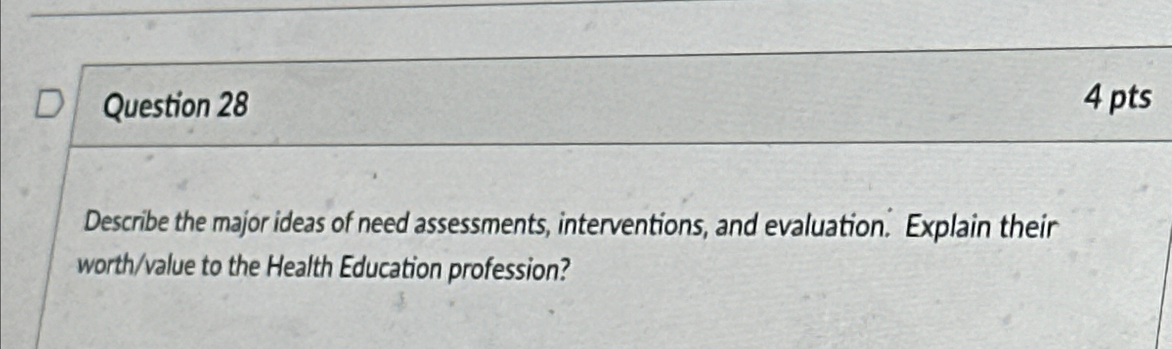 Solved Question 284 ﻿ptsDescribe the major ideas of need | Chegg.com