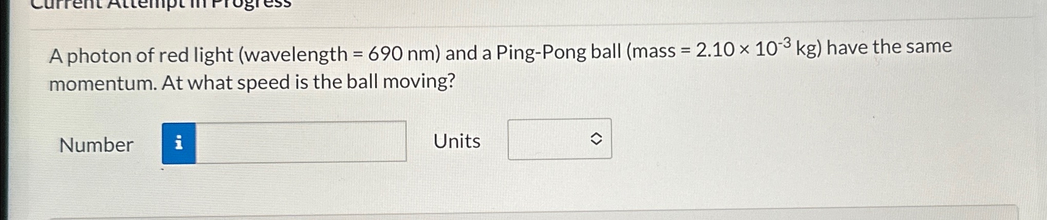 Solved A photon of red light (wavelength =690nm ) ﻿and a | Chegg.com