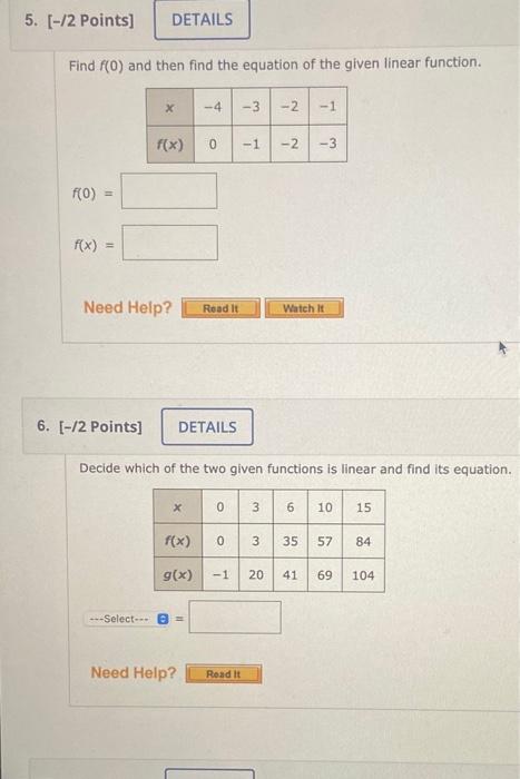 Solved Find f(0) and then find the equation of the given | Chegg.com