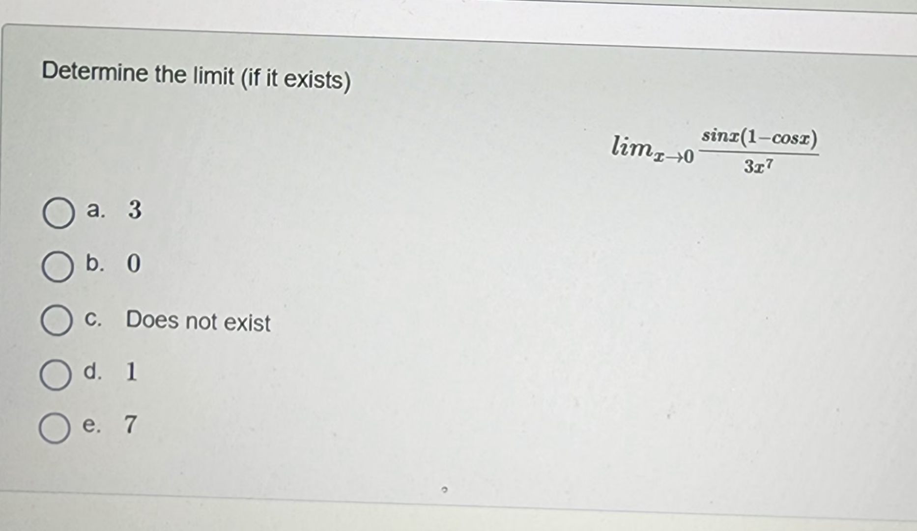Solved Determine the limit (if it | Chegg.com