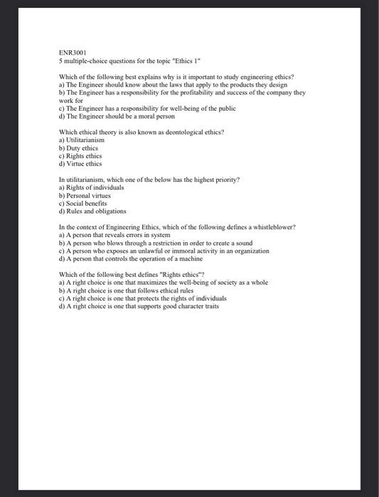 Solved Which of the following best explains why is it | Chegg.com