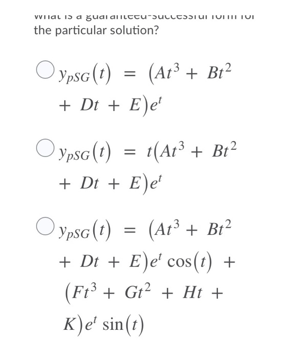 Solved = A Linear Differential Equation with Constant | Chegg.com
