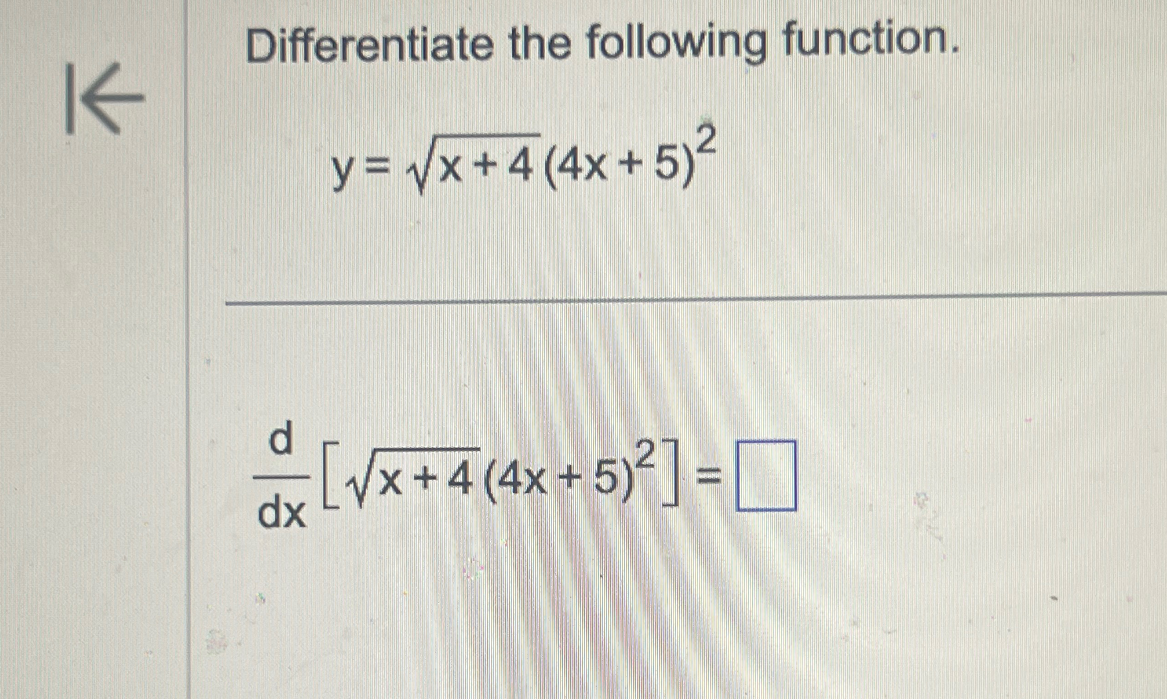 Solved Differentiate The Following