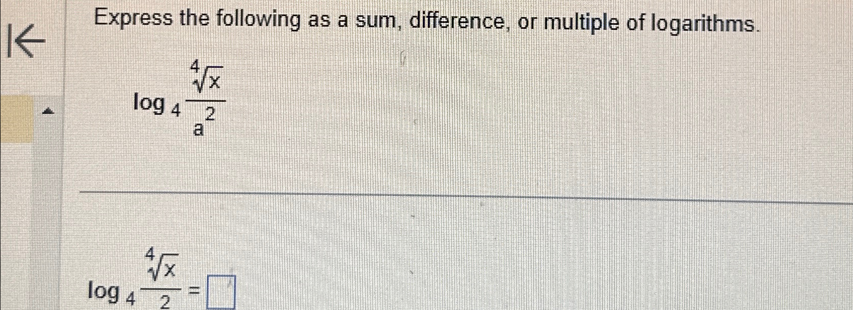 Solved Express the following as a sum, difference, or | Chegg.com