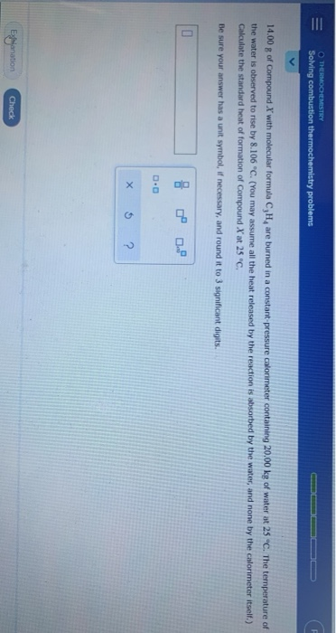 Solved III THERMOCHEMISTRY Solving combustion | Chegg.com