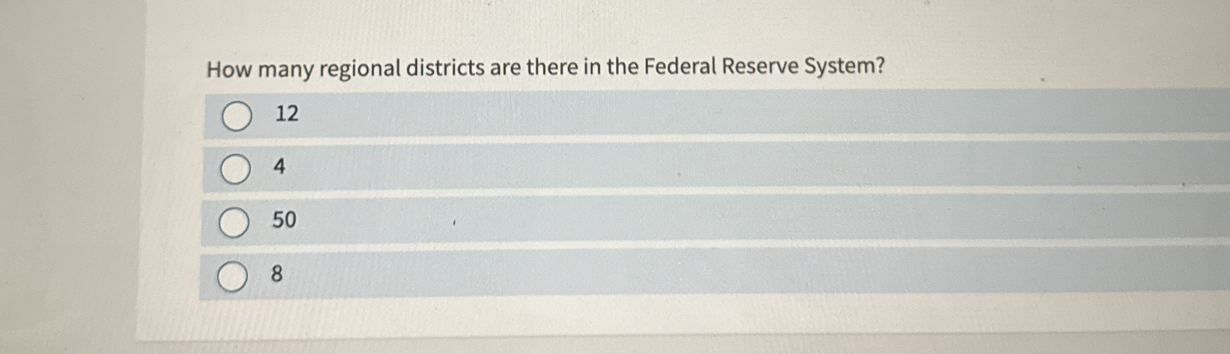 Solved How many regional districts are there in the Federal | Chegg.com