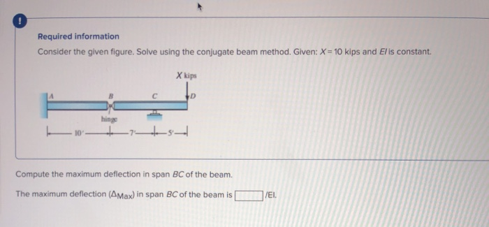 Solved Required information Consider the given figure. Solve | Chegg.com