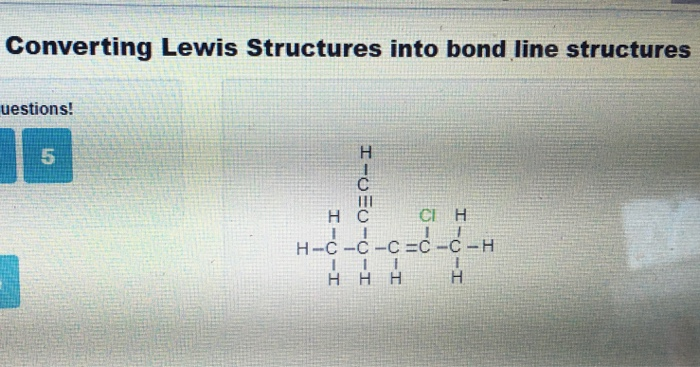 Solved do - Converting Lewis Structures into bond line | Chegg.com Solved do - Converting Lewis Structures into bond line | Chegg.com